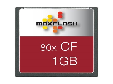 Spominska kartica Compact Flash (CF) 1GB Max-Flash (80x) - PC H.AND
